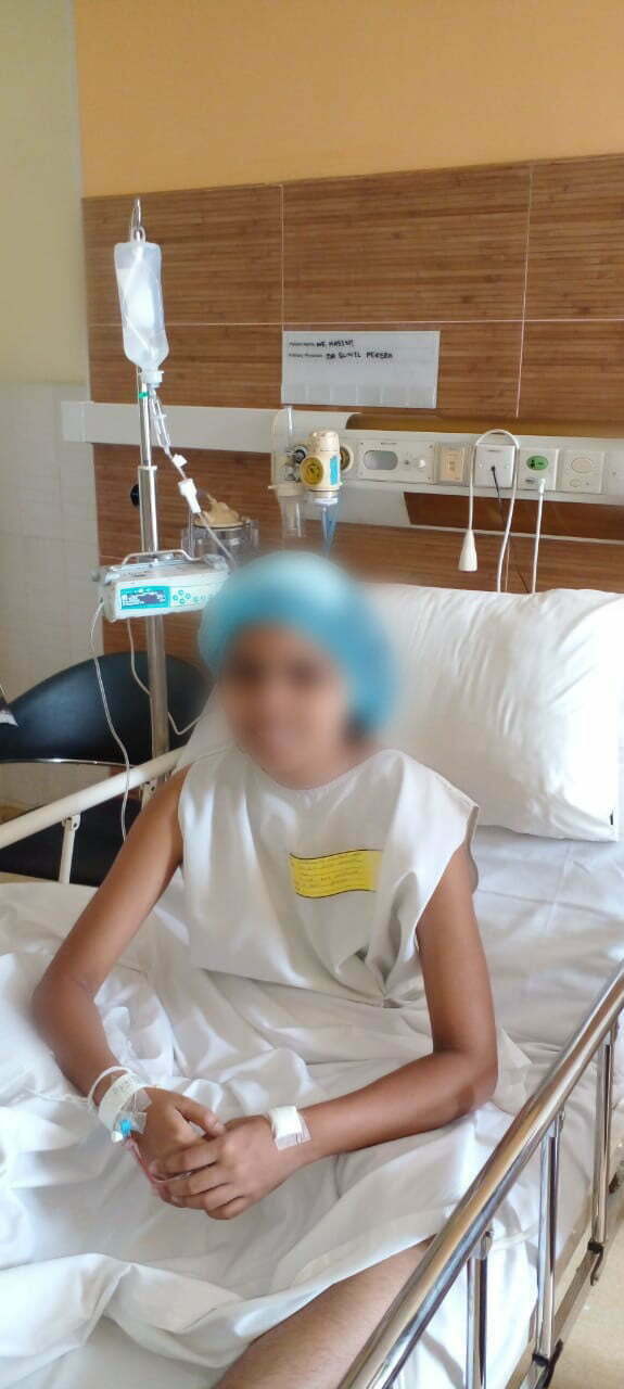 Assist a young female for an excision of Colloid Cyst - Tennyson ...