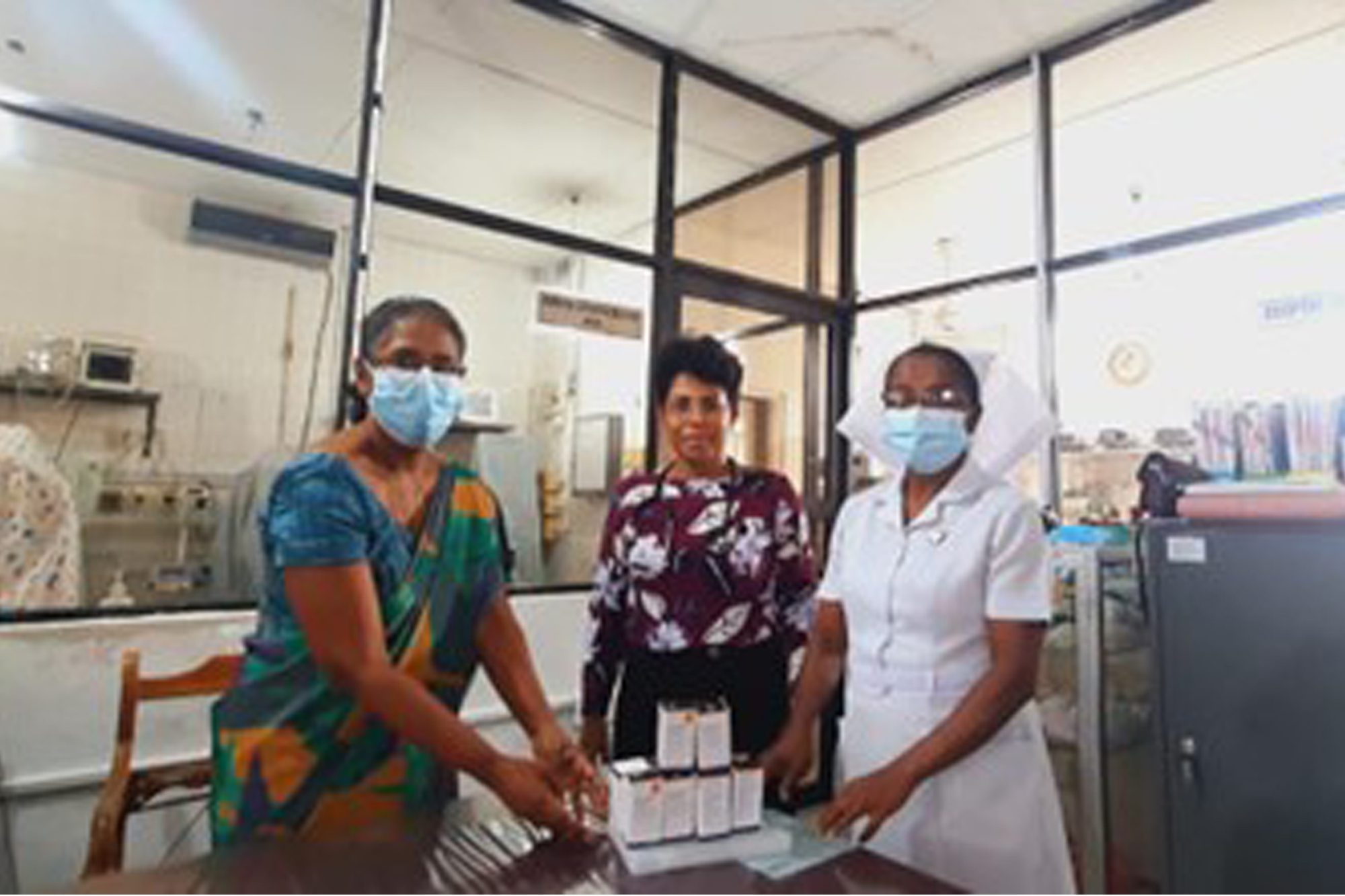Donation of equipment and medication to Kethumathi Hospital - Tennyson ...